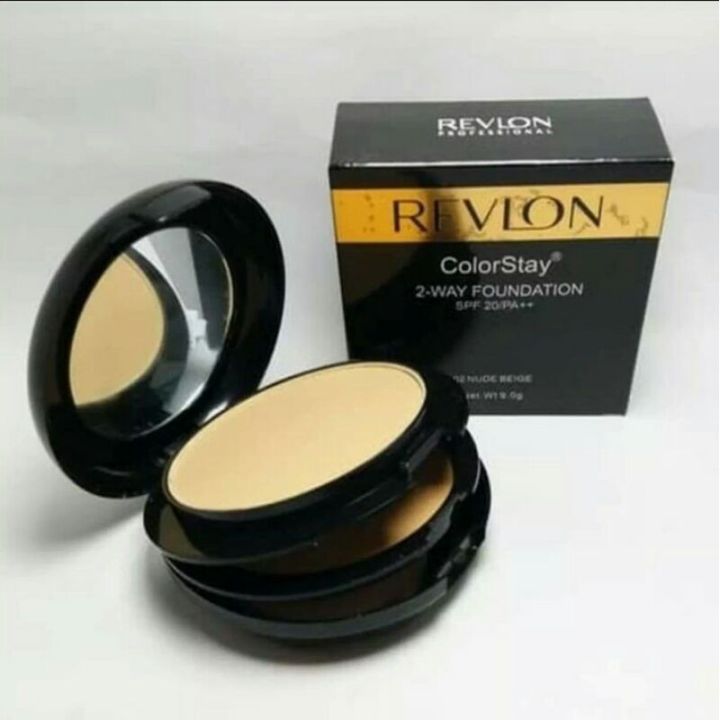 BEDAK REVLON TWC 2IN1 I FOUNDATION POWDER IBEDAK FOUNDATION TWO WAY ...
