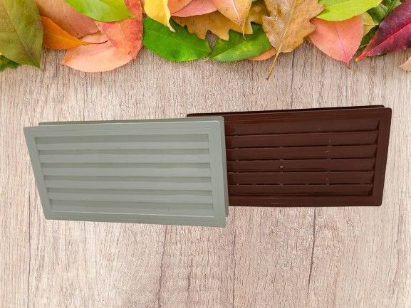 Jalusi Pintu PVC Fuso Lubang Angin 36x18,7cm /pintu Kamar Mandi ...