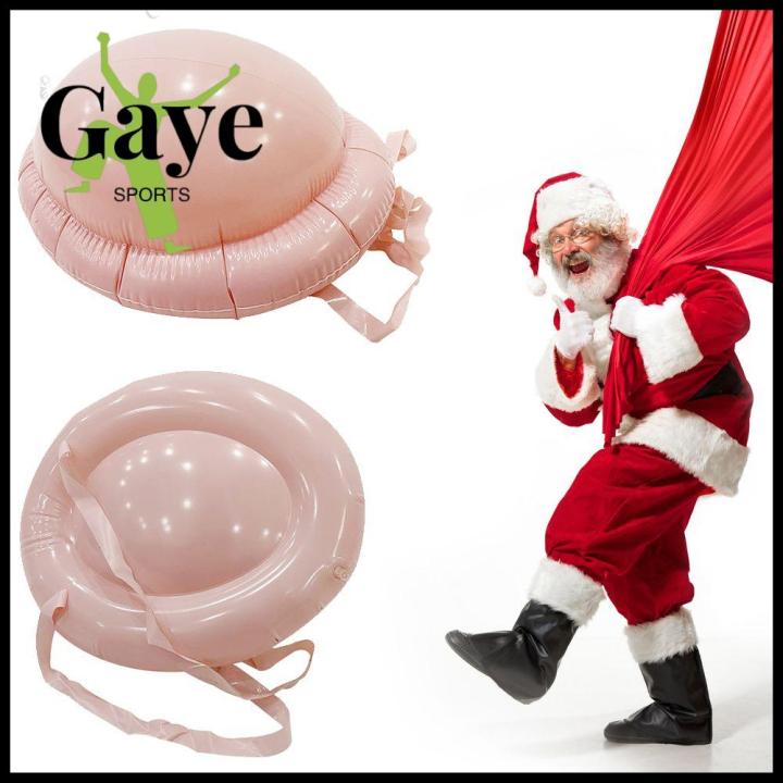 GS High Quality DIY Cosplay Prop Christmas Fake Belly Inflatable Santa ...