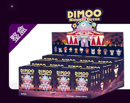 Spot dimoo Midnight Circus Blind Box Doll Hand-made popmart POP MART ...
