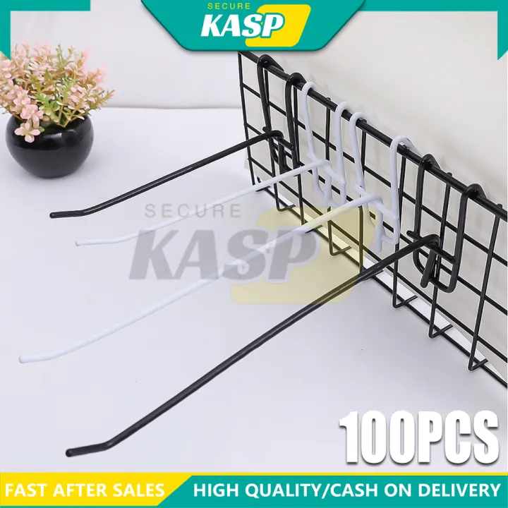 100pcs High Quality Wire Mesh Hook For Hanging Display Screen Hooks ...
