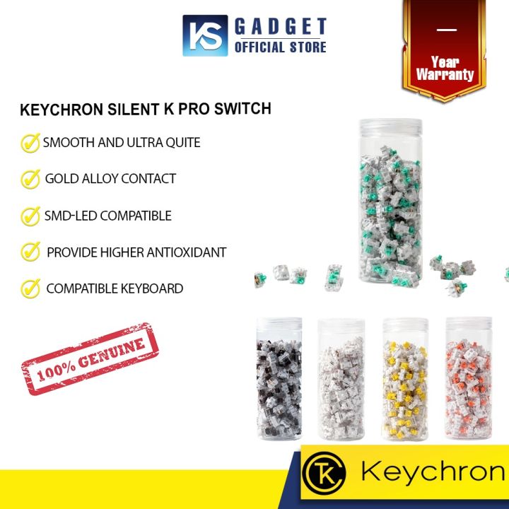 Keychron Silent K Pro Switch / Keychron K Pro Switch (110 Pcs/set) | Lazada
