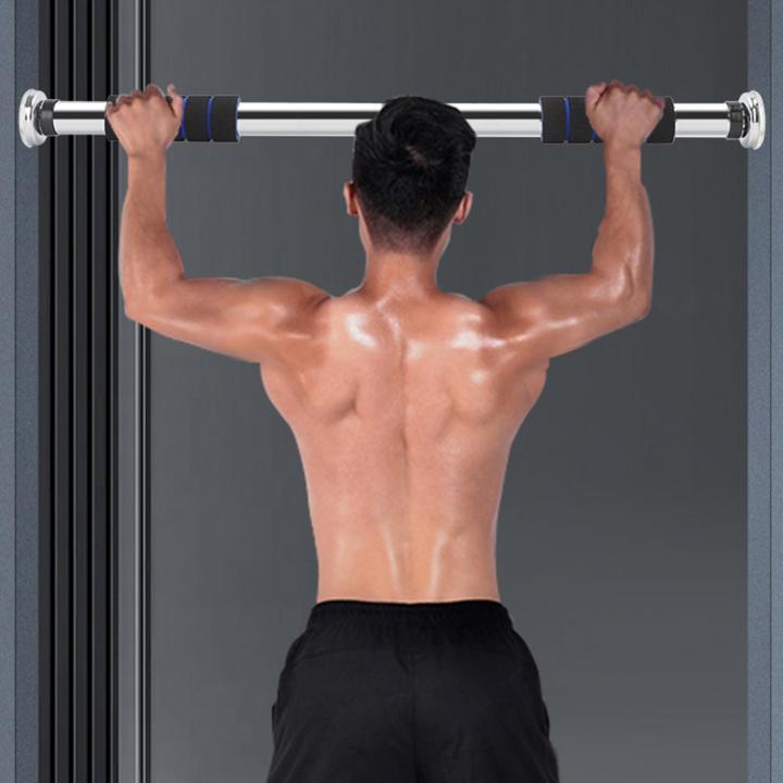 Indoor adult fitness equipment punch-free door horizontal bar pull-up ...