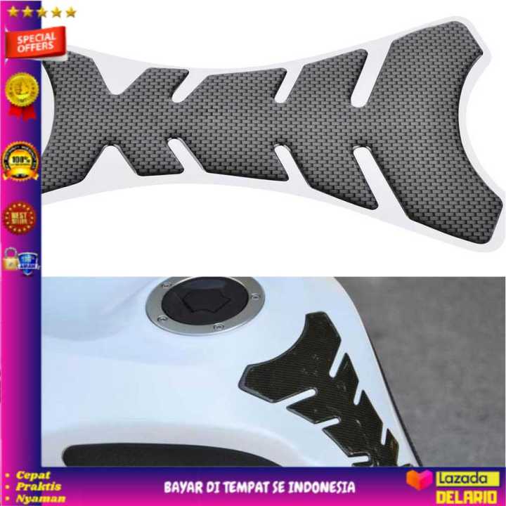 Stiker Tangki Motor Carbon Fiber / Sticker tank | Lazada Indonesia