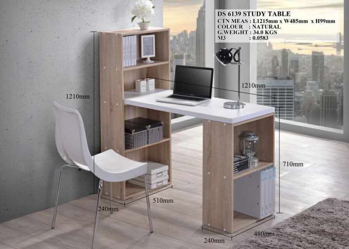 Exclusive L Shape Study Table | Lazada