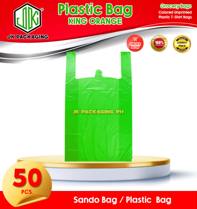 Plastic Sando Bag [ 50 PCS. ] ( GREEN ) | Lazada PH