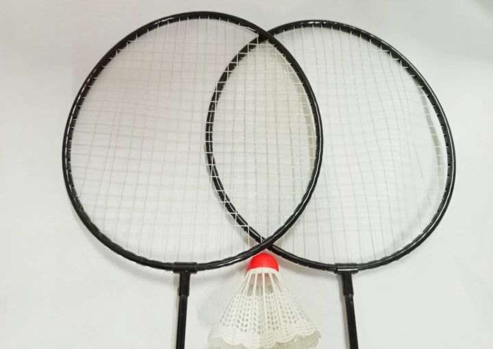 BADMINTON RACKET W/ SHUTTLE COCK | Lazada PH
