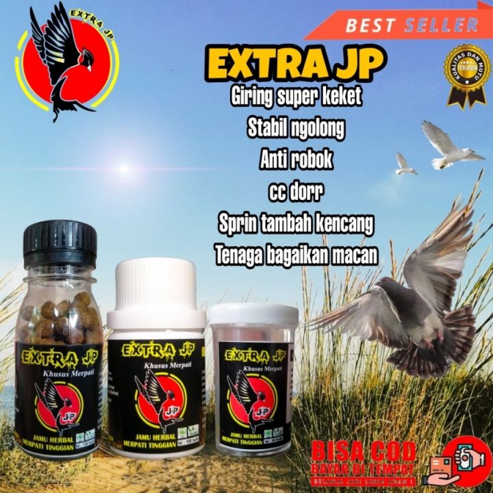 Jamu Merpati Extra JP Obat Burung Dara Doro Jamu Herbal Merpati Balap ...