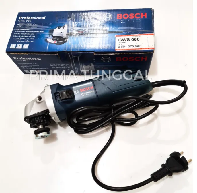 Mesin Gerinda Tangan 4" Inch Bosch GWS 060 Gurinda Tangan Bosch ...