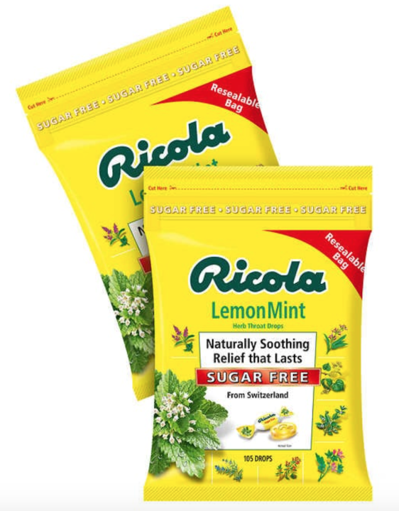 Ricola Sugar Free Lemon Mint Cough 105 Drops | Lazada PH