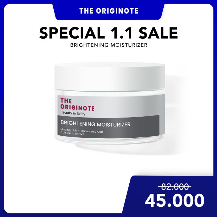 The Originote Brightening Moisturizer | Lazada Indonesia