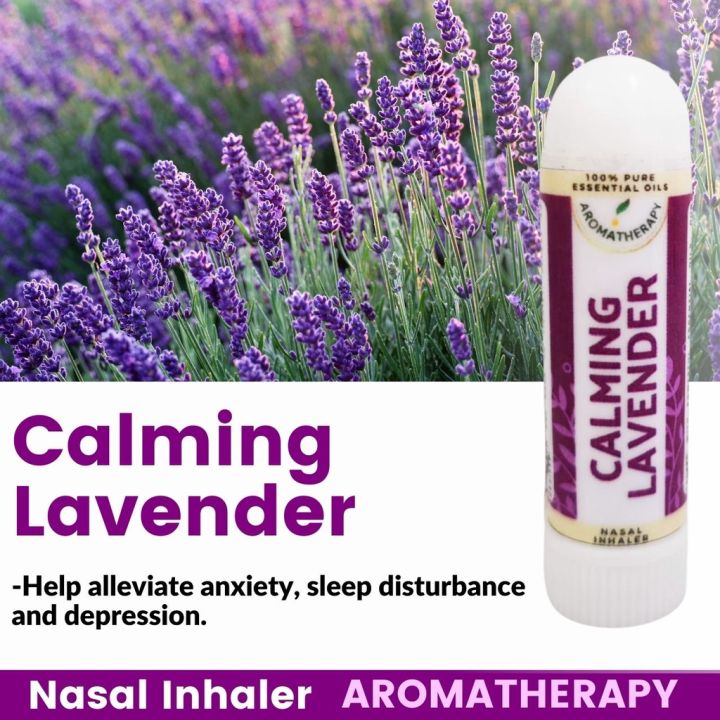 Calming Lavender - Aromatherapy Inhaler / 100% Pure and Quality ...