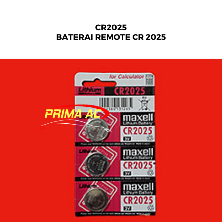 Baterai Batere Battery Batre Panasonic ORIGINAL 3V CR 2025 CR2025 ...