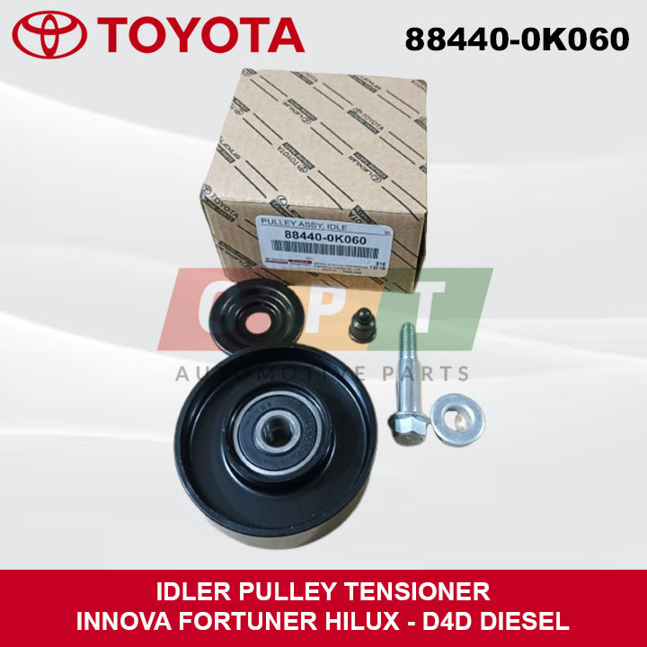 Idler Pulley Bearing Center (88440-0K060) for Innova Fortuner Hilux 2KD ...