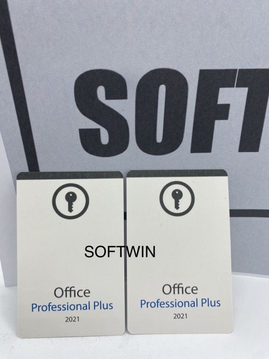 Microsoft Office Pro Plus Card 2019/2021 สำหรับ PC เท่านั้น | Lazada.co.th