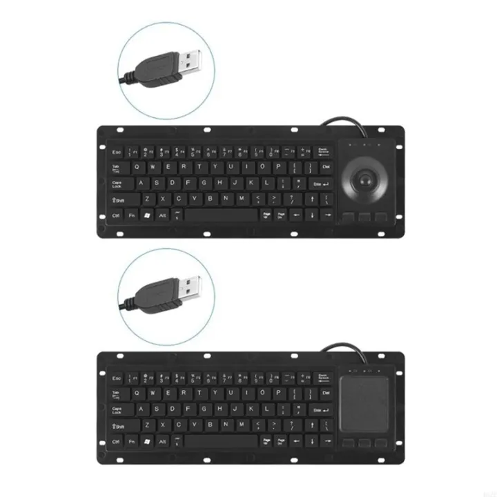 Industrial USB Board Keyboards with Touchpad and High Durability ...
