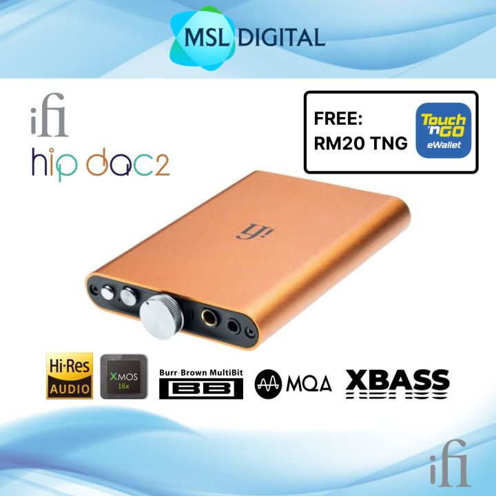 iFi hip-dac 2 portable DAC / Headphones amplifier MQA Decoder DSD256 4 ...