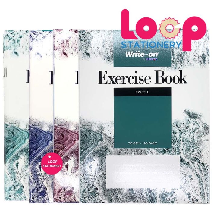 Campap Write-On F5 Exercise Book Notebook Size | Lazada
