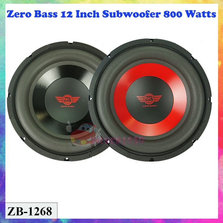 Zero Bass 12 Inch Subwoofer 800 Watts | Lazada