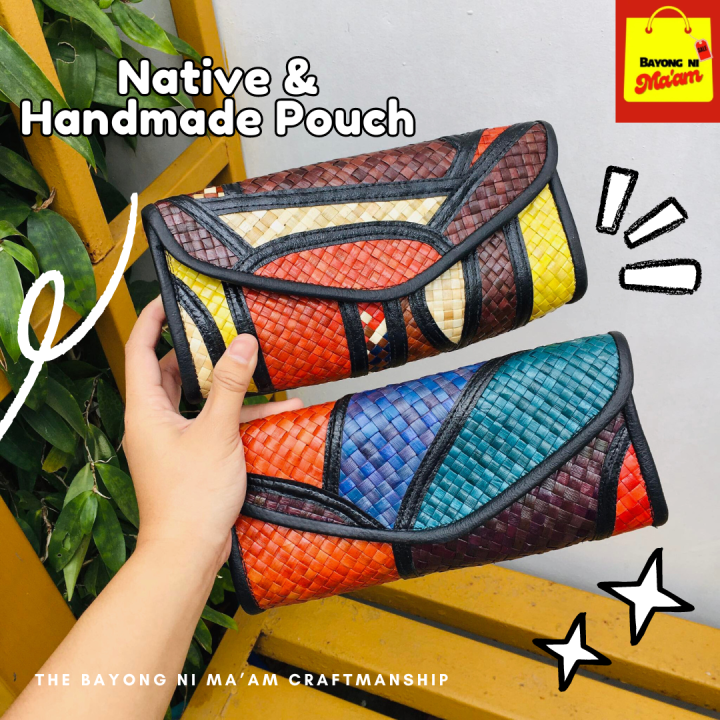 Bayong ni Ma'am || Native Wristlet or Pouch || Clutch Bag || Native ...