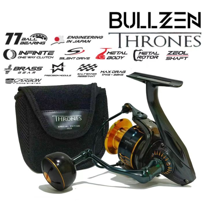 BULLZEN THRONES SW SPINNING REEL | Lazada