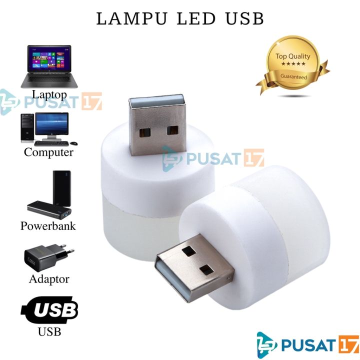 PUSAT17 LAMPU LED USB MINI / LAMPU MINI LED USB PORTABLE KECIL / LAMPU ...