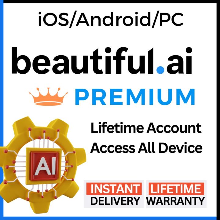 beautiful.ai pro Access Photo Editor Beautiful Ai Account | Lazada PH