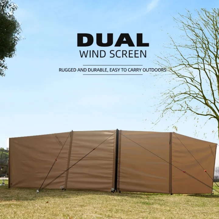NOBANA outdoor wind screen camping camping large wind screen splicing ...