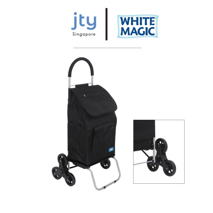 White Magic Handy Trolley with Climbing Wheels - Black | 3-in1 Multi ...