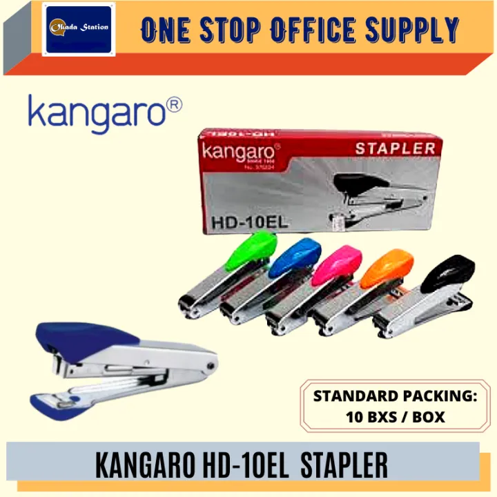 Kangaro Stapler HD10 EL / Pengokot Max No.10 / HD-10EL / Office Stapler ...