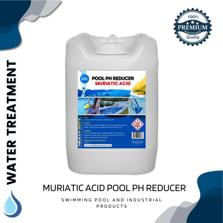 POOL PH REDUCER MURIATIC ACID (20L) HEAVY DUTY | Lazada PH