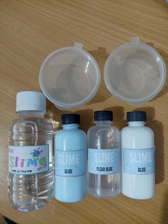 SLIME Glue Set plus Slime Activator with 2 FREE Container | Lazada PH