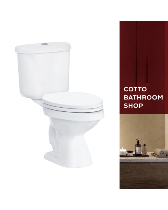 COTTO สุขภัณฑ์แบบสองชิ้น รุ่น C13960 Wendy 6L | Lazada.co.th