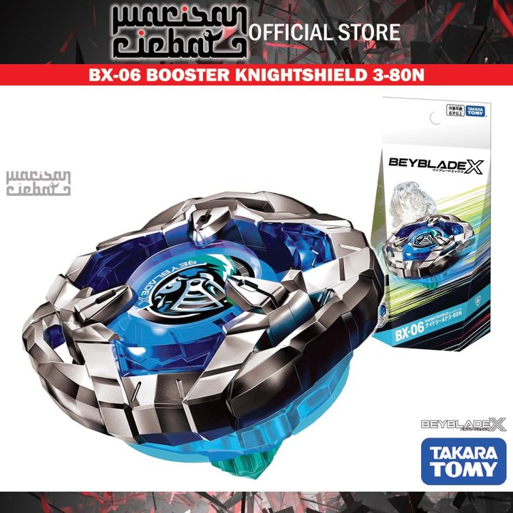 Takara Tomy Beyblade X BX-06 Booster Knight Shield 3-80N | Lazada