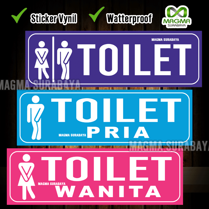 Stiker Toilet | Lazada Indonesia