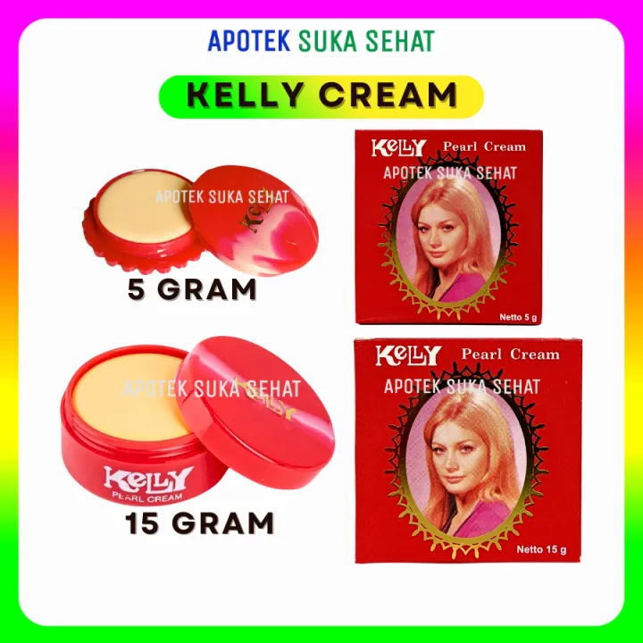 KELLY Pearl Cream 5 gr 15 gr Original | Lazada Indonesia
