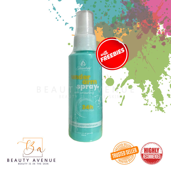 SHANTAHL COSMETICS UNDERARM SPRAY WITH WHITENING 24H PROTECTION (With ...
