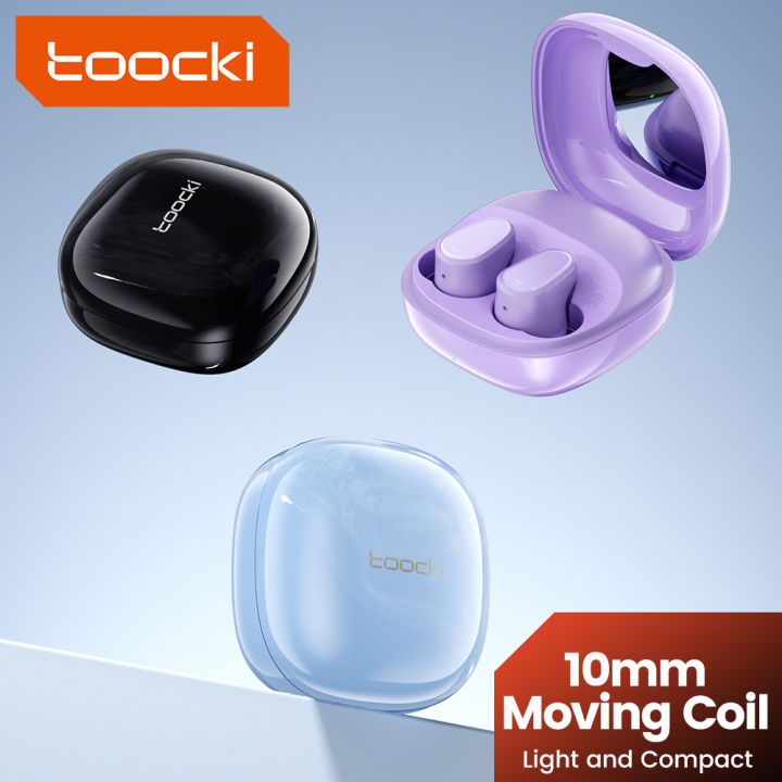 Toocki EJ08 Bluetooth 5.3 Earphone Wireless HiFi Sports Headphones ...