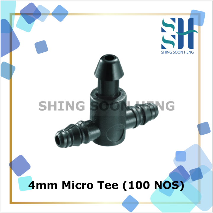 LDPE Micro Sprinklers & Accessories - Micro Tee For Irrigation System ...