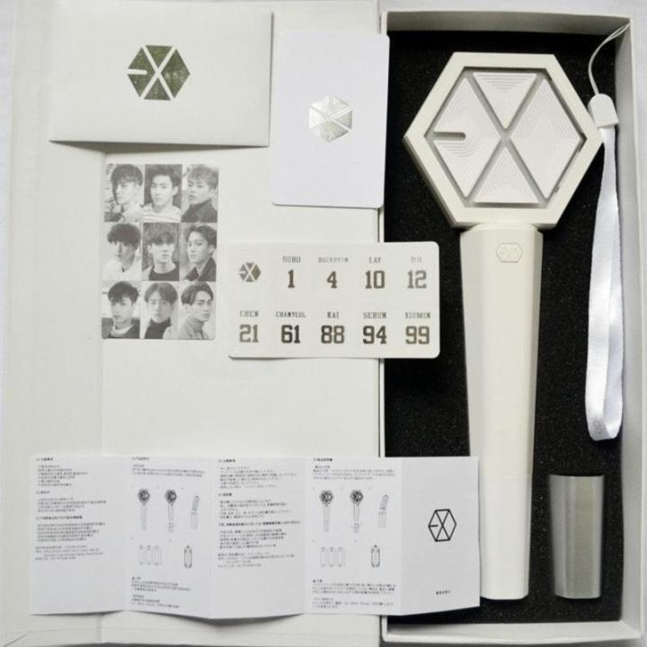 EXO Light Stick White Concert Lightstick XIUMIN SUHO LAY BAEKHYUN D.O ...