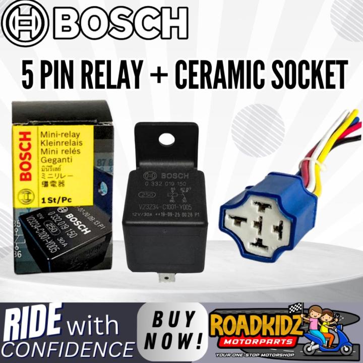 12V Bosch Relay with Socket for Automotive Applications | Lazada PH