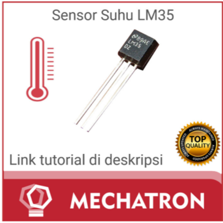 LM35 Sensor Suhu Temperature LM 35 LM-35 Arduino TO-92 | Lazada Indonesia