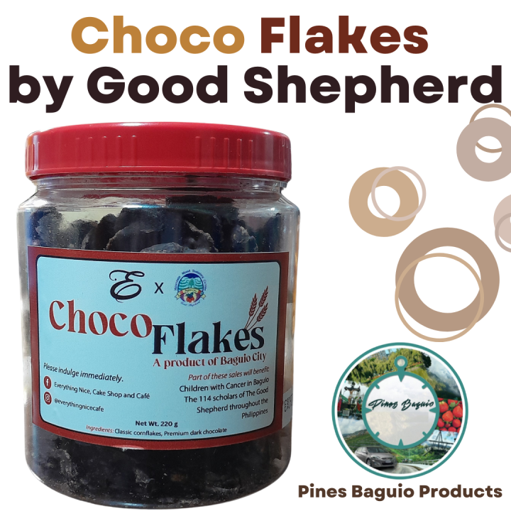 Authentic Choco Flakes by Good Shepherd and Everything Nice - Baguio pasalubong | Lazada PH