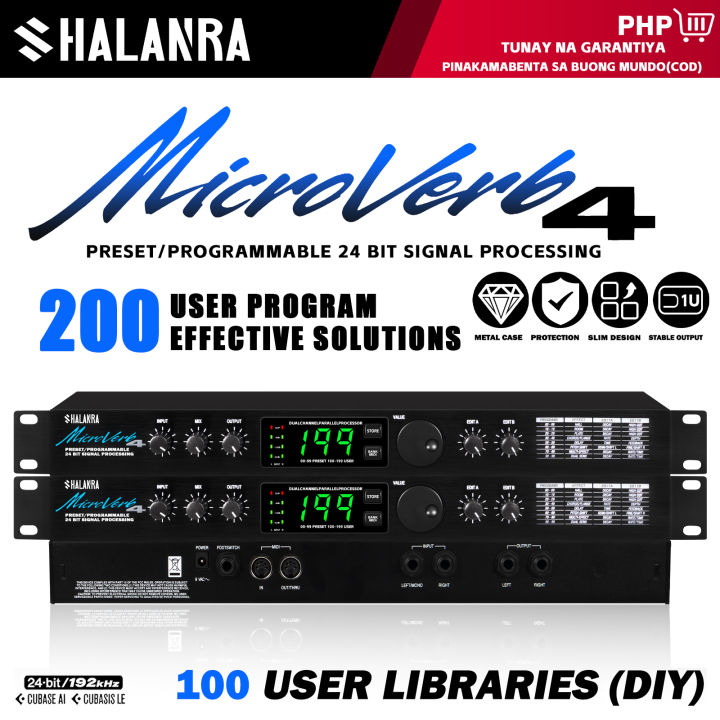 MIC4 Effector built-in DSP99 pre-effector Adjust sound effects Singing ...