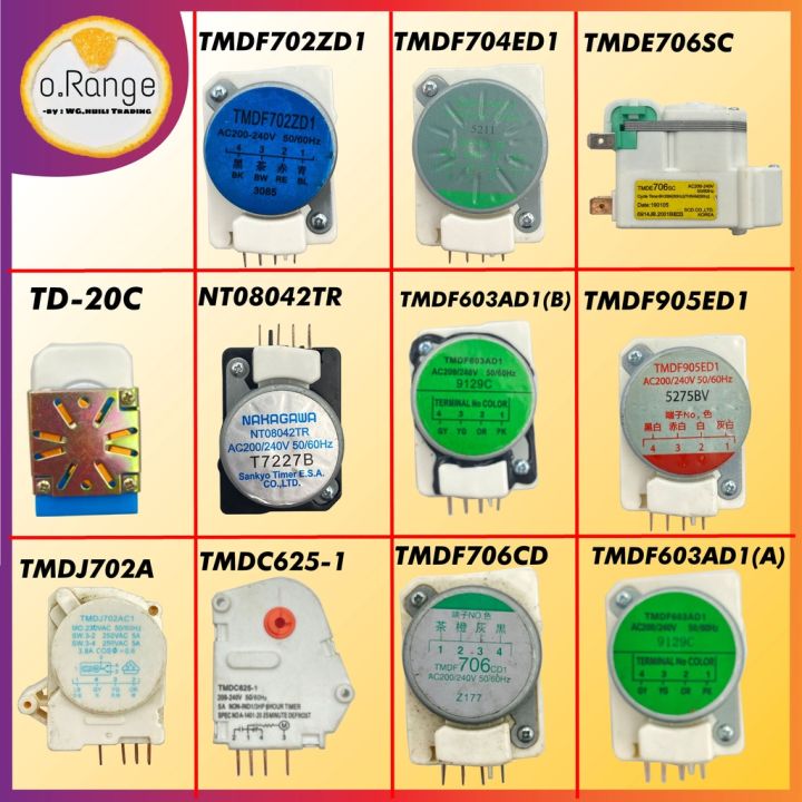TMDF702ZD1 / TMDF704ED1 / TMDE706SC / TMDF603AD1 / TD-20C REFRIGERATOR ...