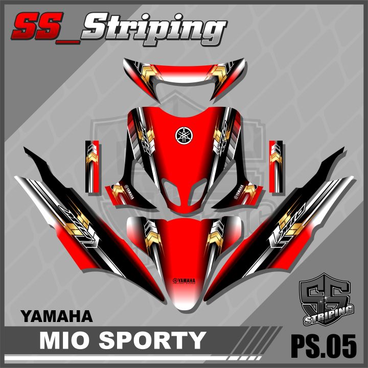Decal Sticker Full Body Mio Sporty - Sticker Full Body Mio Sporty. PS ...