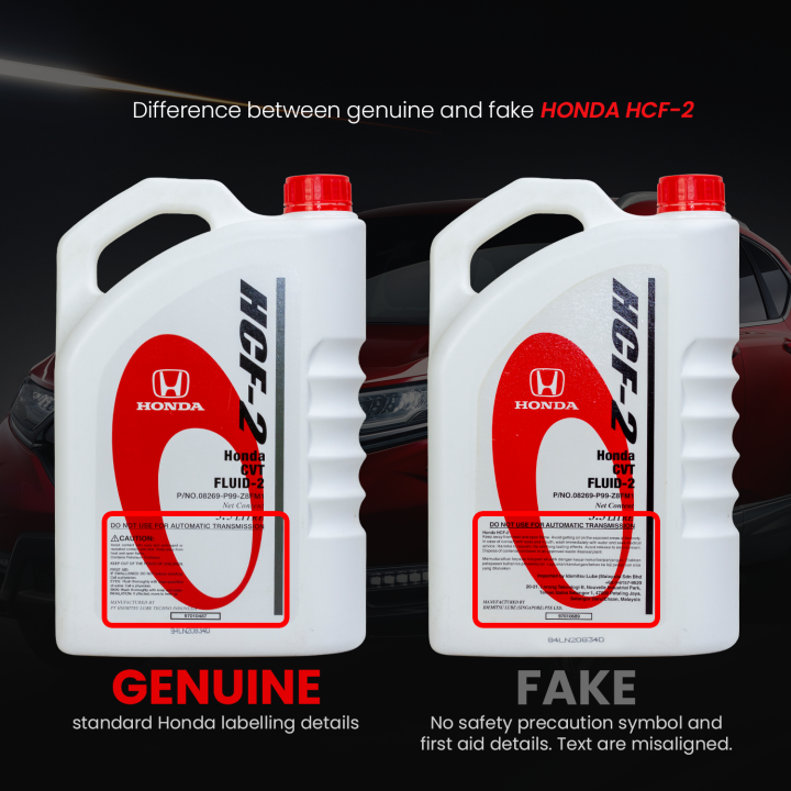 Honda Genuine HCF-2 CVT Transmission Fluid 3.5Liters with free Microfiber Cloth | Lazada PH