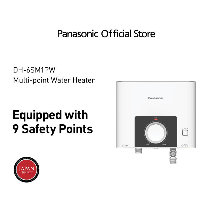 Panasonic DH-6SM1PW Multi-point Water Heater | Lazada PH