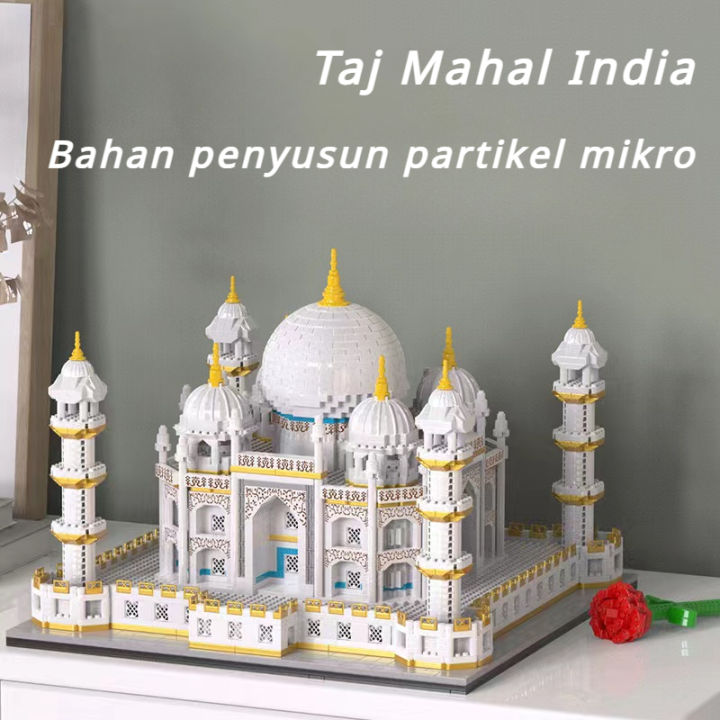 Nano Block Taj Mahal India Bricks Bangunan Taj Mahal India Bricks ...