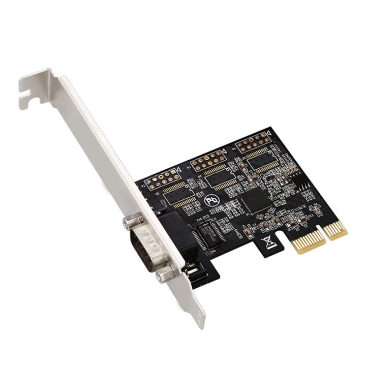 Pcie X1 to RS232 Serial Adapter Card Industrial Control Computer Expansion Card Computer Adapter ...